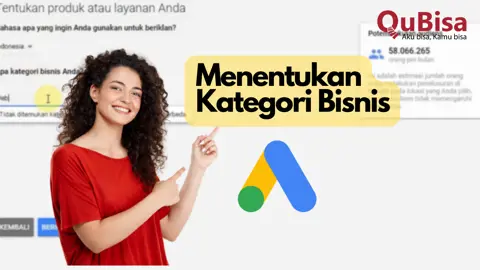 Cara Menentukan Kategori Bisnis di Google Ads Express