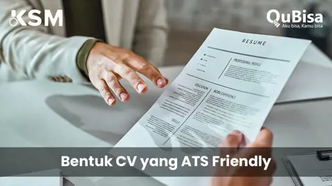 Bentuk CV yang ATS Friendly