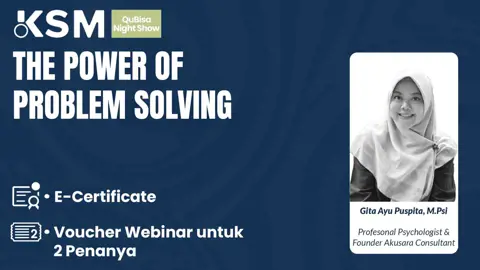 The Power of Problem Solving