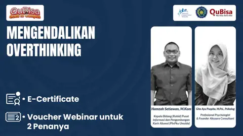 Mengendalikan Overthinking