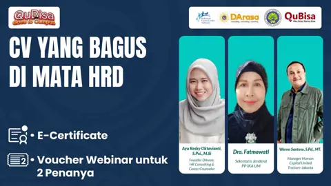 CV yang Bagus di Mata HRD