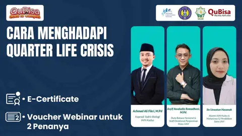 Cara Menghadapi Quarter Life Crisis