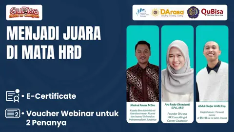 Menjadi Juara di Mata HRD