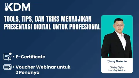 Tools, Tips, dan Triks Menyajikan Presentasi Digital untuk Profesional